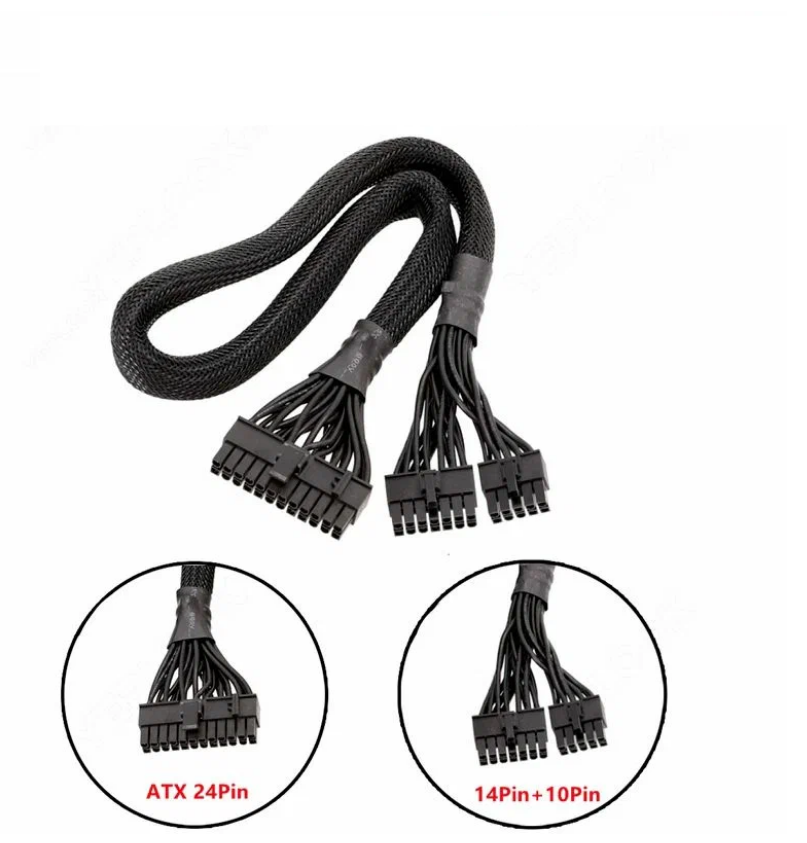 Модульный кабель GPU PCIe 8Pin, EPS12V CPU, 24Pin, SATA, Molex Perif 4Pin для блоков питания AX1500i, AX1200i, AX860i, AX760i