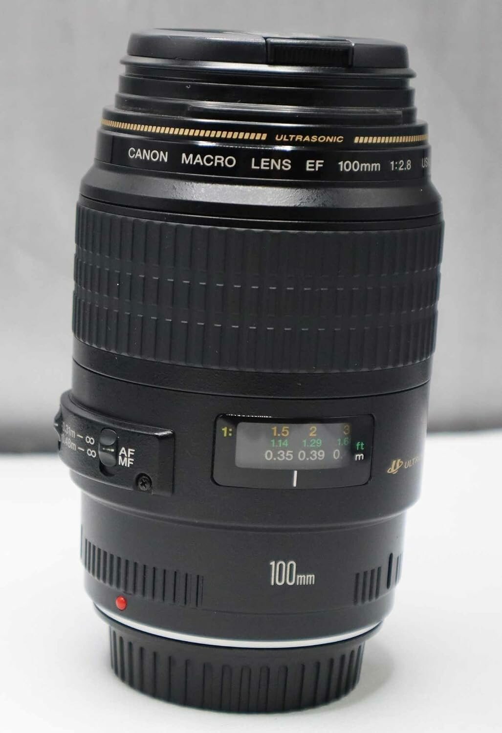 Объектив Canon EF 100mm f/2.8 Macro USM, макрообъектив, черный