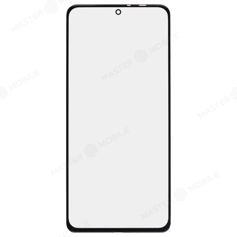 Стекло модуля для Xiaomi Poco F3 (M2012K11AG) / Poco F4 (22021211RG) / Mi 11i (M2012K11G) и др. + OCA (черный)