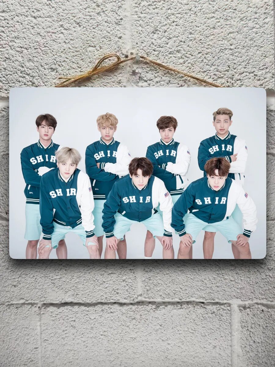 Постер BTS kpop