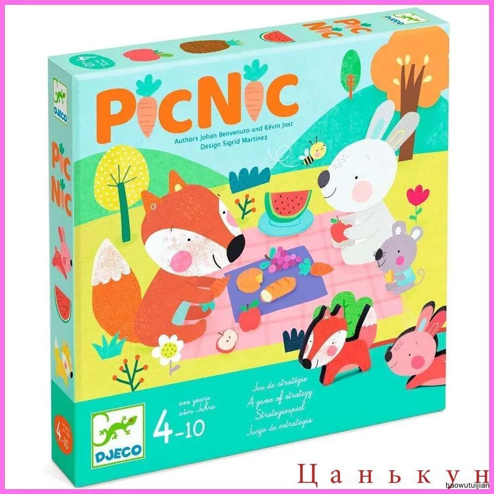 Djeco Games Настольная игра Пикник