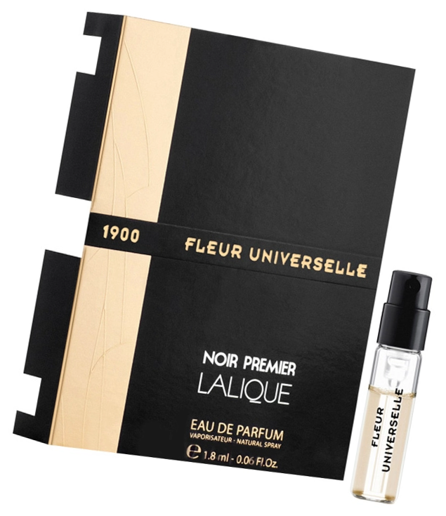 Пробник парфюмерной воды Lalique Fleur Universelle 1.8 мл - Всемирный Цветок для женщин и мужчин