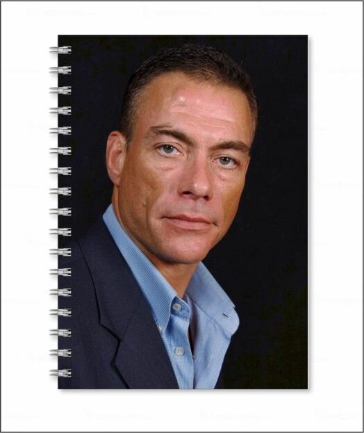 Тетрадь Jean-Claude Van Damme, Жан-Клод Ван Дамм №7, А6