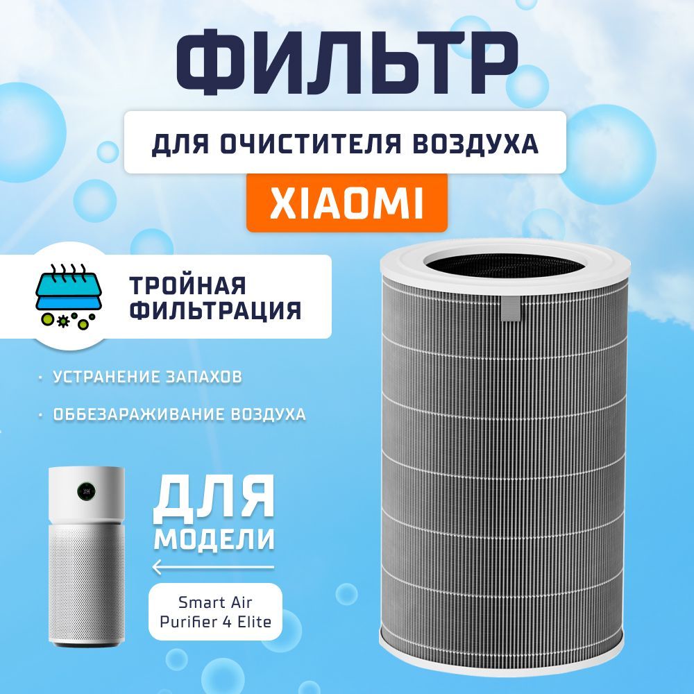 Фильтр для очистителя воздуха Smart Air Purifier Elite Filter (AFEP7TFX19) GLOBAL черный