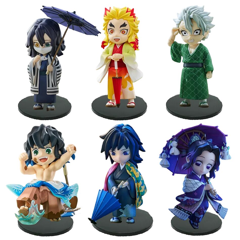 Фигурка Demon Slayer Kimetsu no Yaiba Kochou Shinobu и Kanroji Mitsuri Bandai 15 см