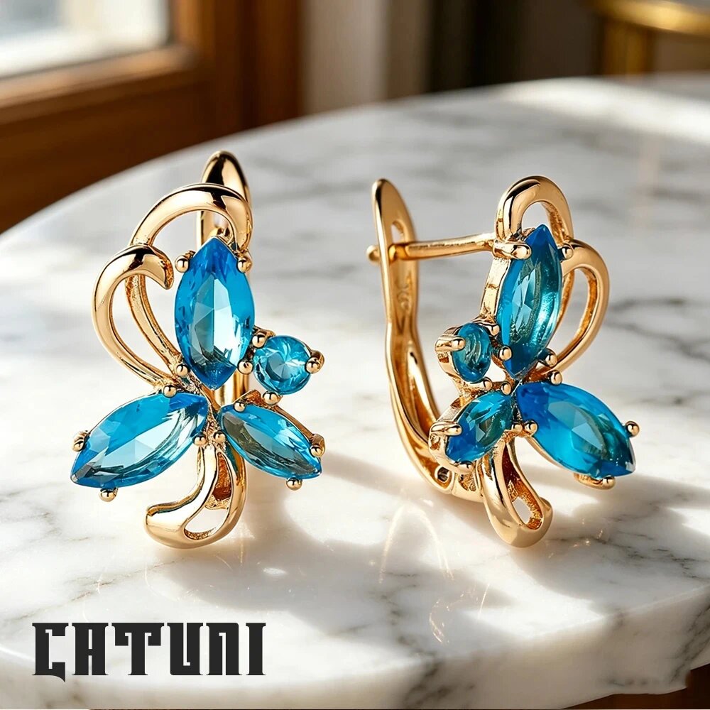 Серьги CATUNI