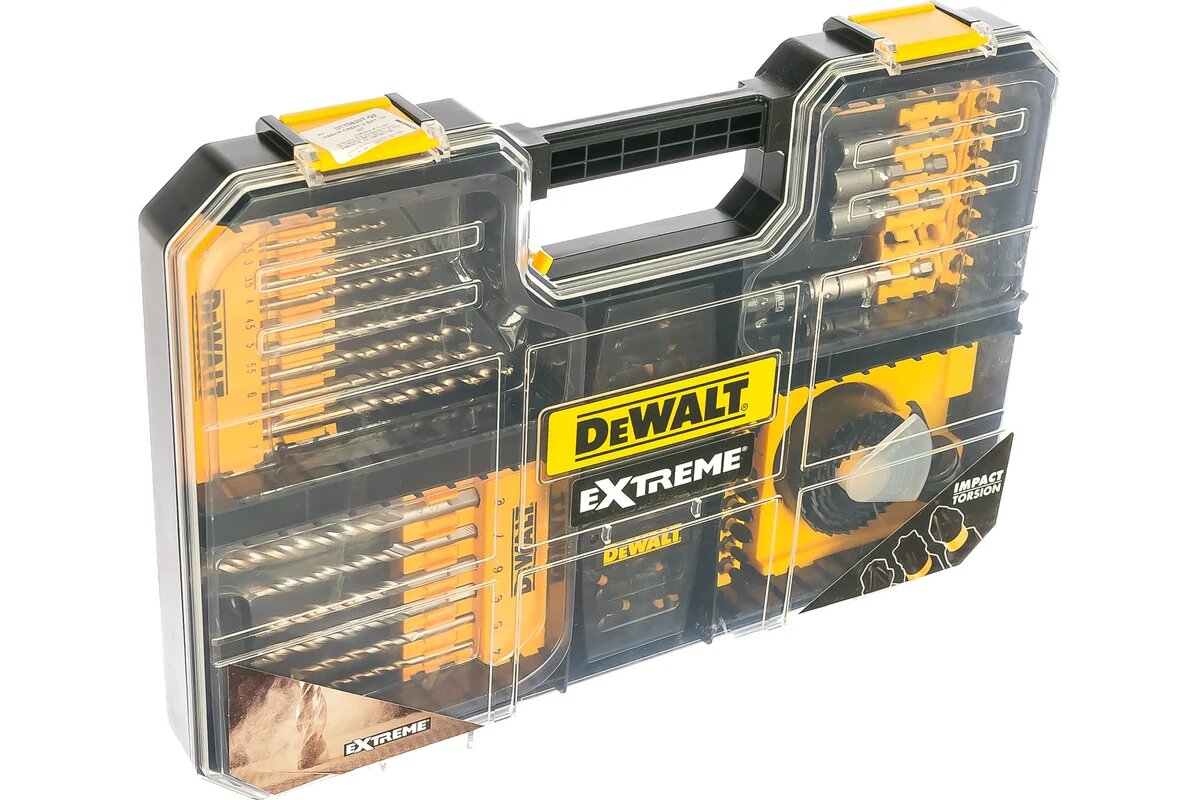 DEWALT Набор сверл и бит 100 шт DT70620T