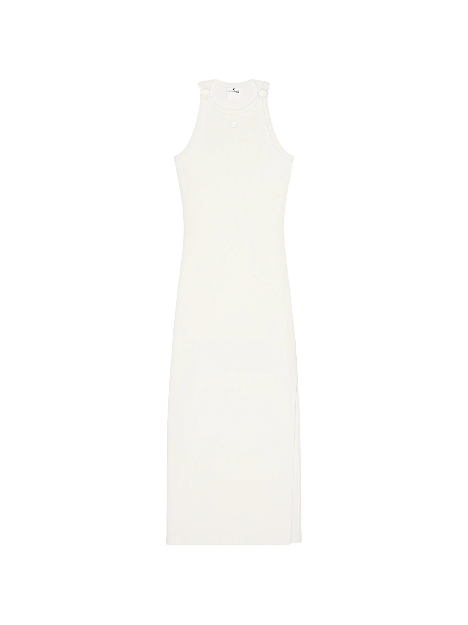 Платье Buckle-detail ribbed-knit midi dress