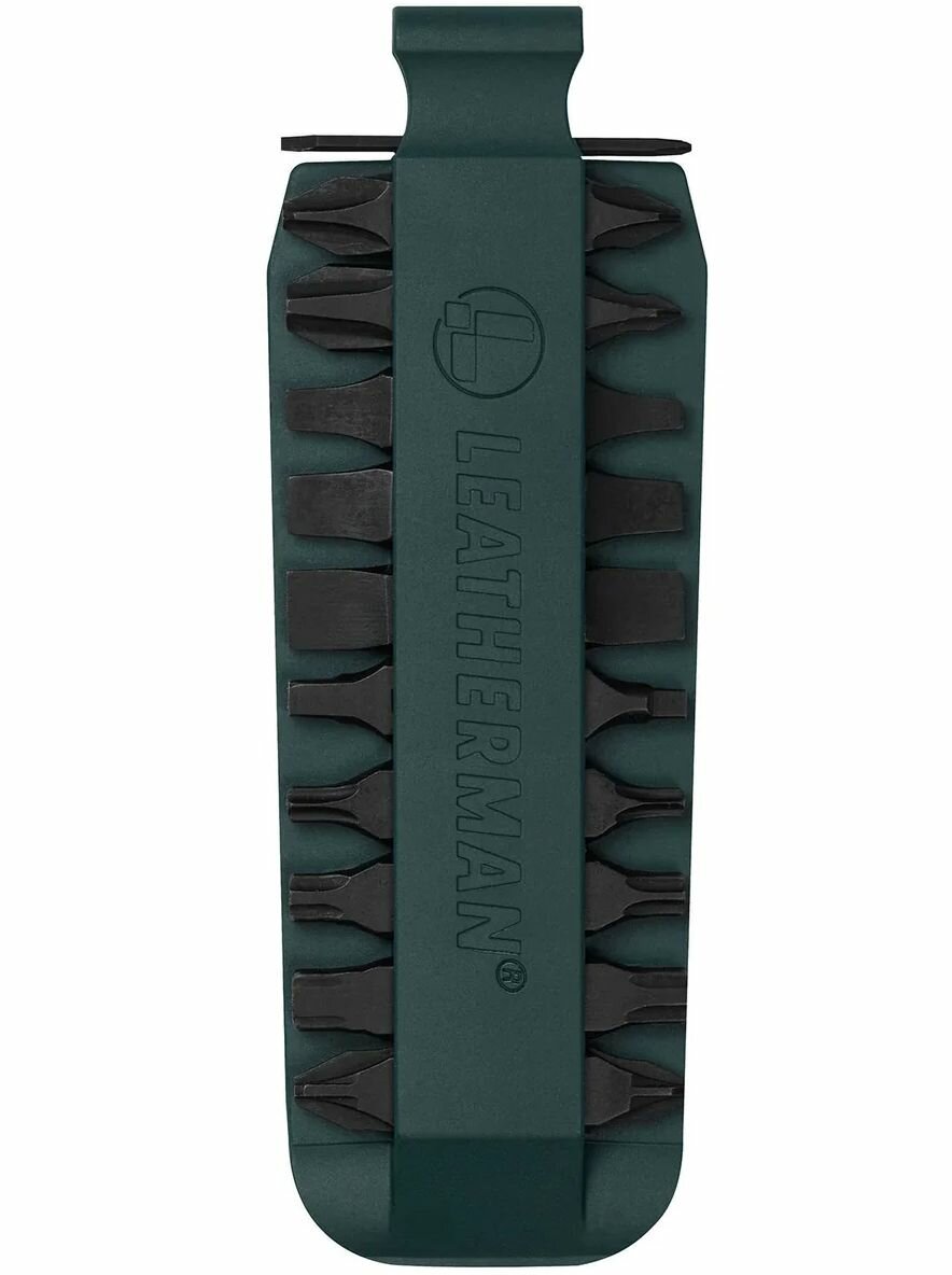 Leatherman Bit Kit 931042 Green, набор бит Leatherman #1, 11 двусторонних бит