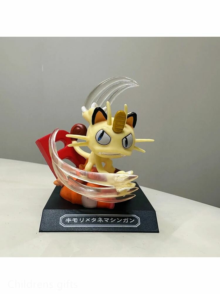 Покемон Pokemon Rocket Team Мяу-Мяу Модель ручной работы