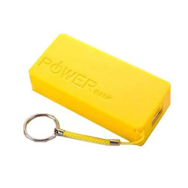 Occkic ящик для аккумуляторов 18650 USB Желтый