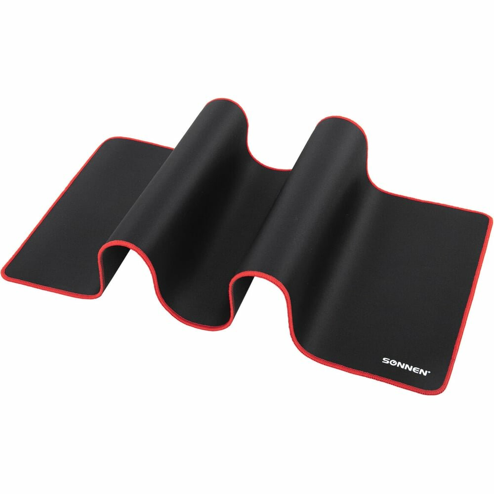 Компьютерный коврик для мыши и клавиатуры SONNEN BLACK TITAN XL