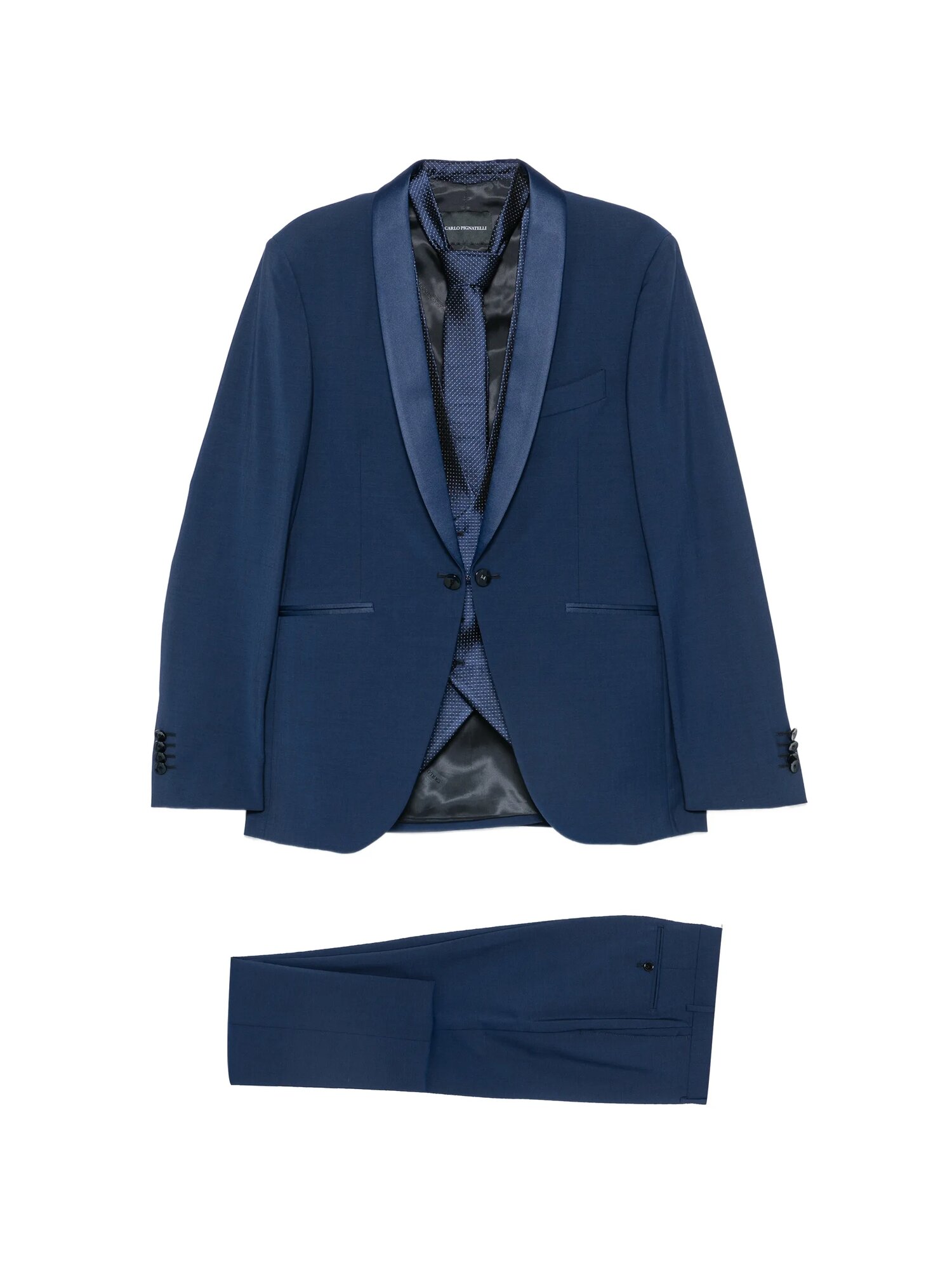 Комбинезон Shawl-lapel single-breasted three-piece wool suit
