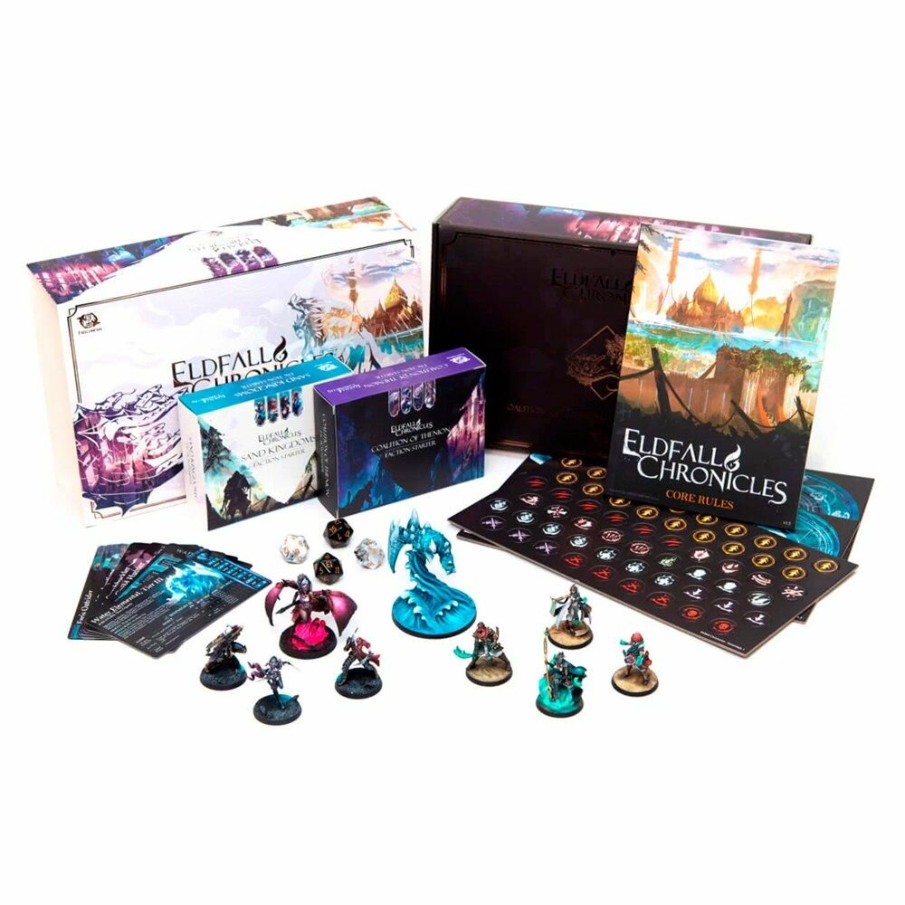 Настольная игра Eldfall Chronicles: Coalition of Thenion vs Sand Kingdoms