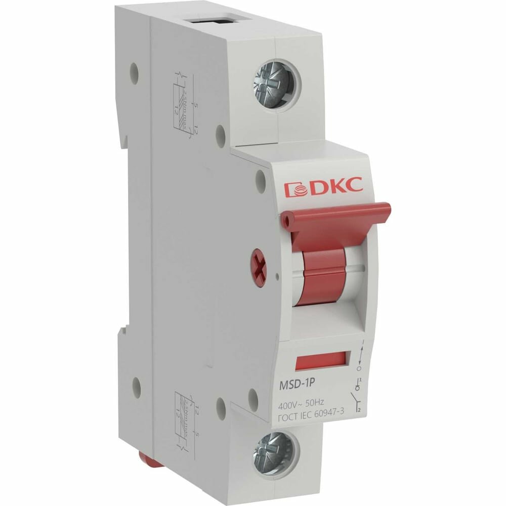 Модульный выключатель нагрузки DKC yon msd 1p 40a MSD-1P40