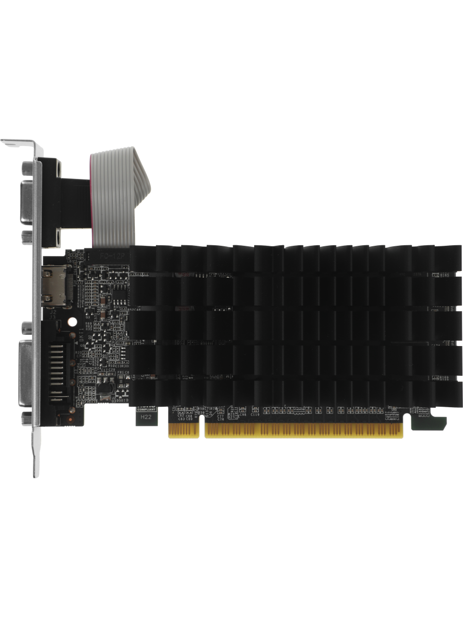 Видеокарта Afox PCI-E 2.0 AF210-1024D3L5-V2 NV G210 1Gb 64bit DDR3 520/1600 Ret low profile