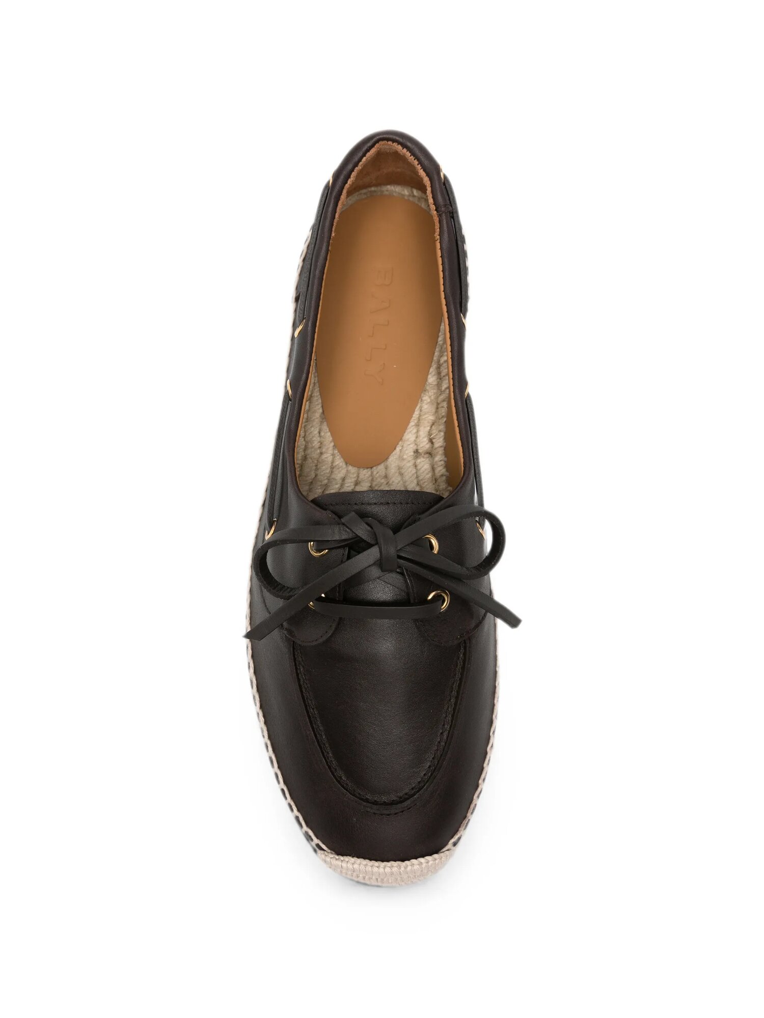 Эспадрильи Bally Leather espadrille, размер 43, коричневый — фото 1