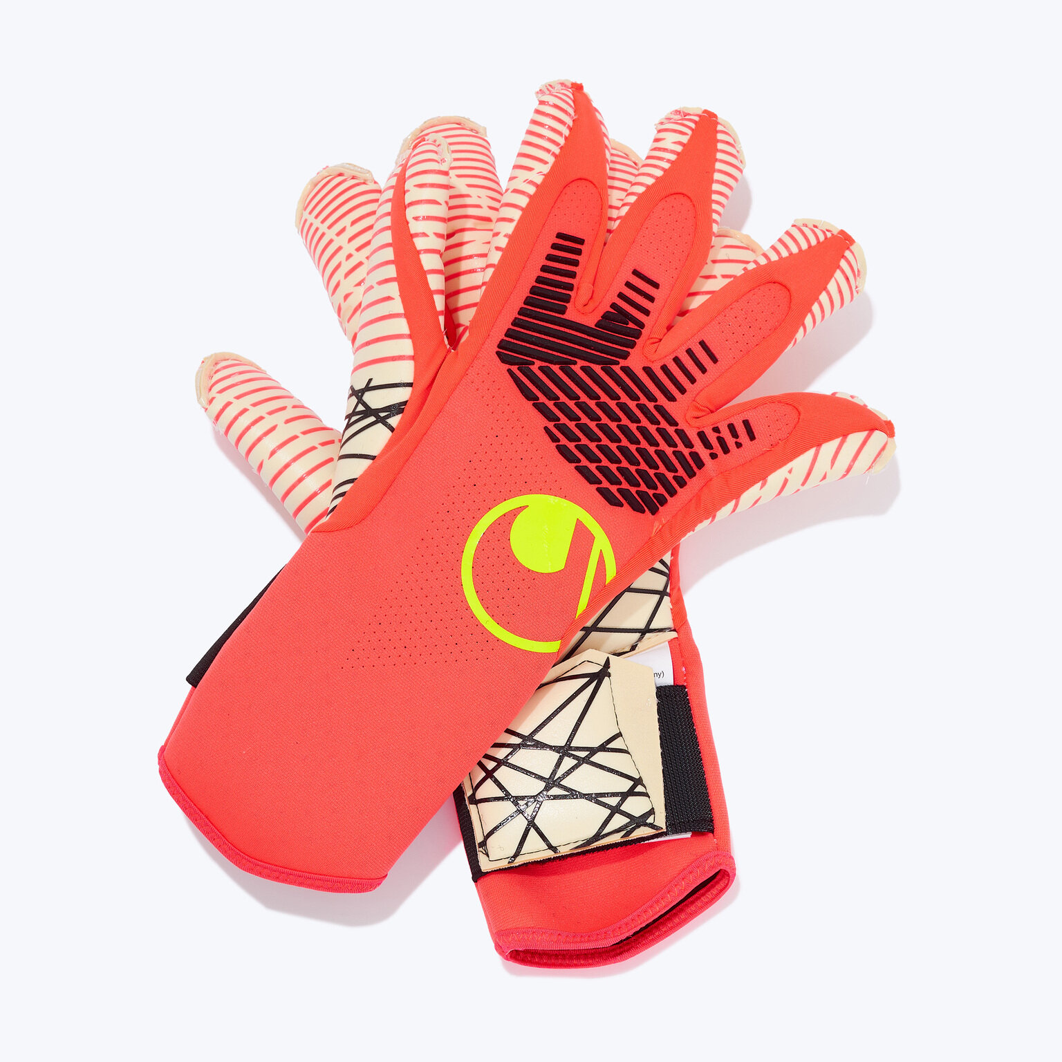 Перчатки вратарские UHLSport FM ZNE Ultragrip 101140601, размер 9 (9 Размер), Красный