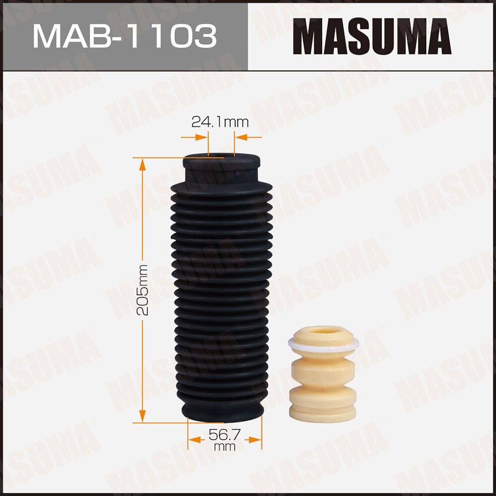 Пыльник амортизатора (пластик) Masuma MAB-1103