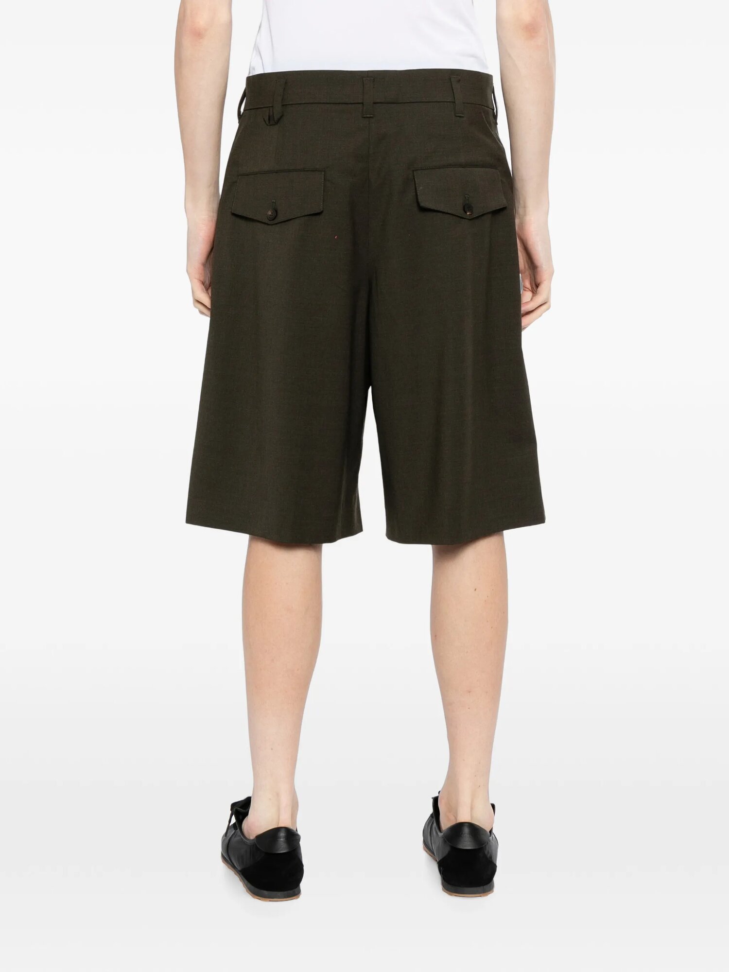 Шорты Jacquemus The Ovalu shorts, размер 50 EU, коричневый — фото 1