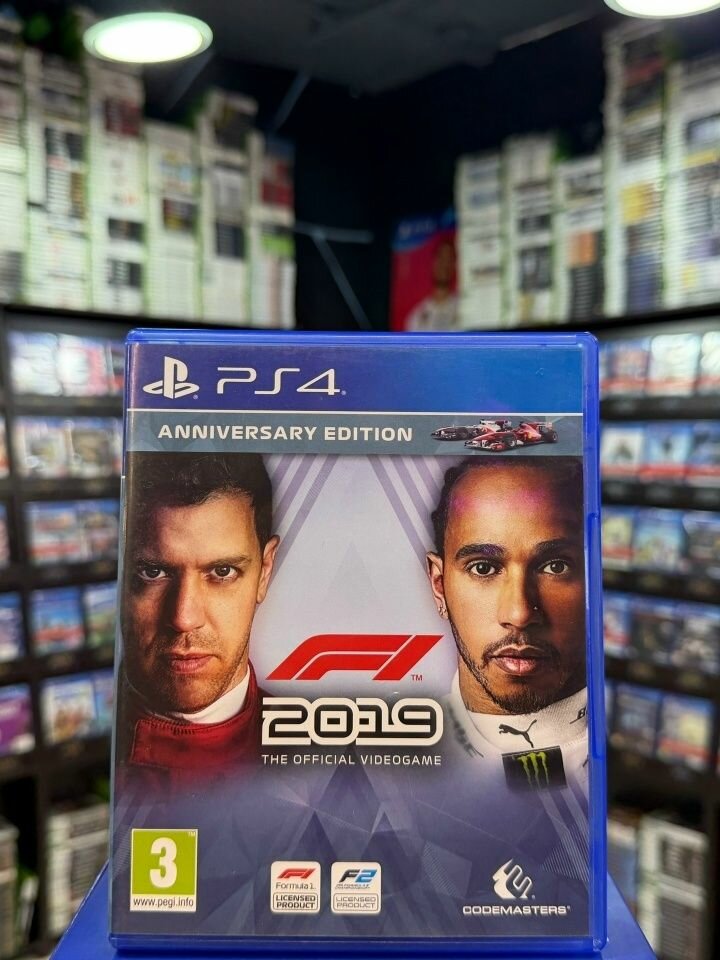 Игра F1 2019 Юбилейное издание PS4 (Box)