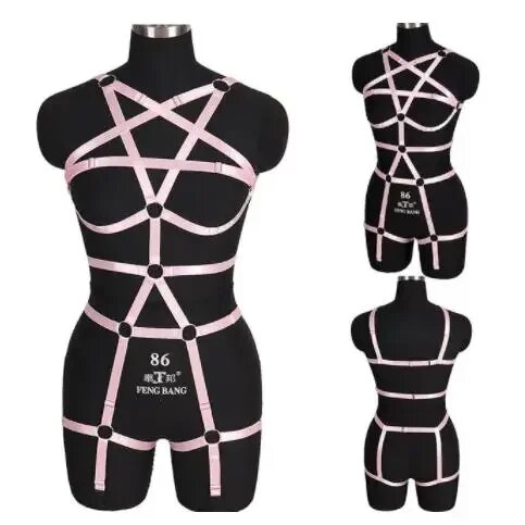 Женское сексуальное белье с пентаграммой MLCN0035pink
