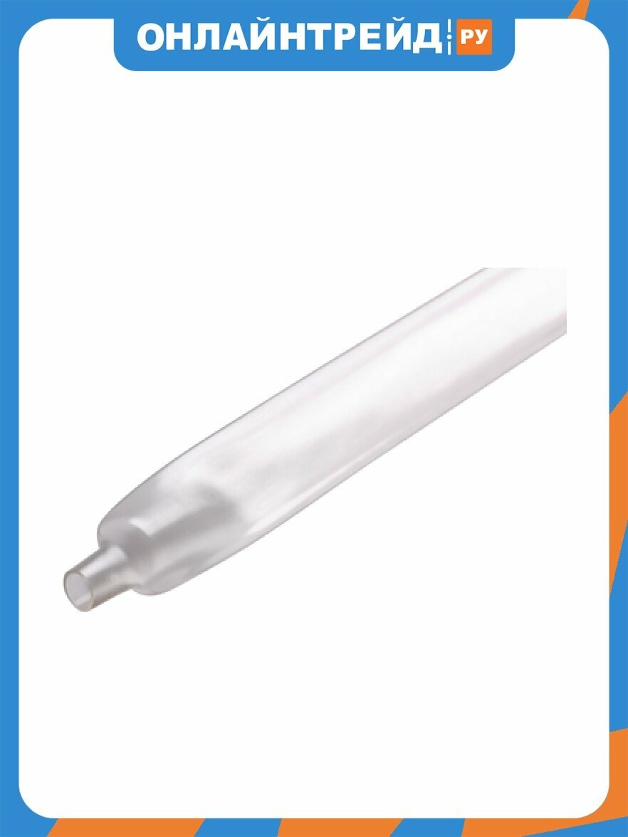 Термоусадочная трубка Rexant 15,0/7,5 мм прозрачная (50 шт. по 1 м.), 21-5009