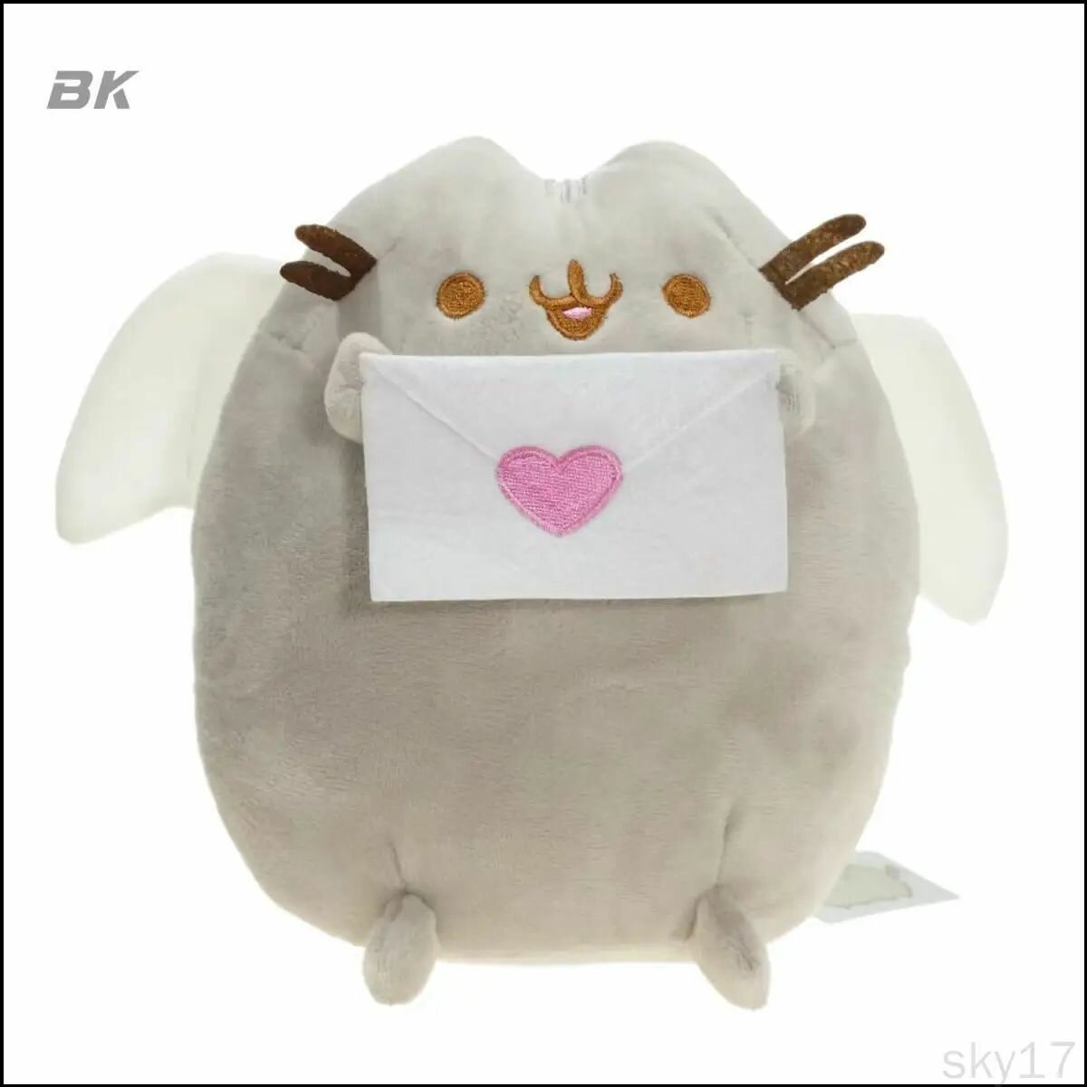 Мягкая игрушка "Pusheen the Cat" (Кот Пушин) с мороженое 15 см