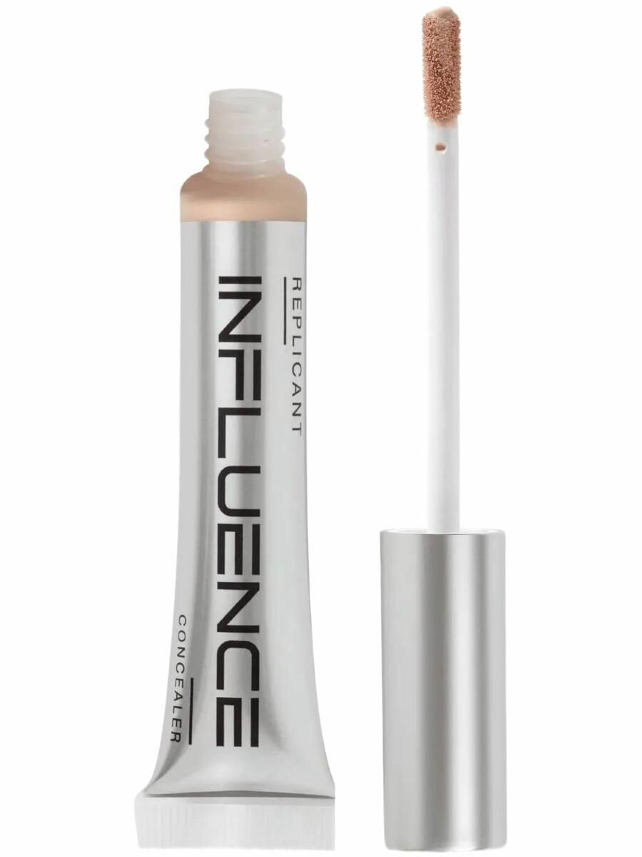 Консилер INFLUENCE BEAUTY Replicant стойкий, плотный, тон 01 светло-бежевый, 7мл