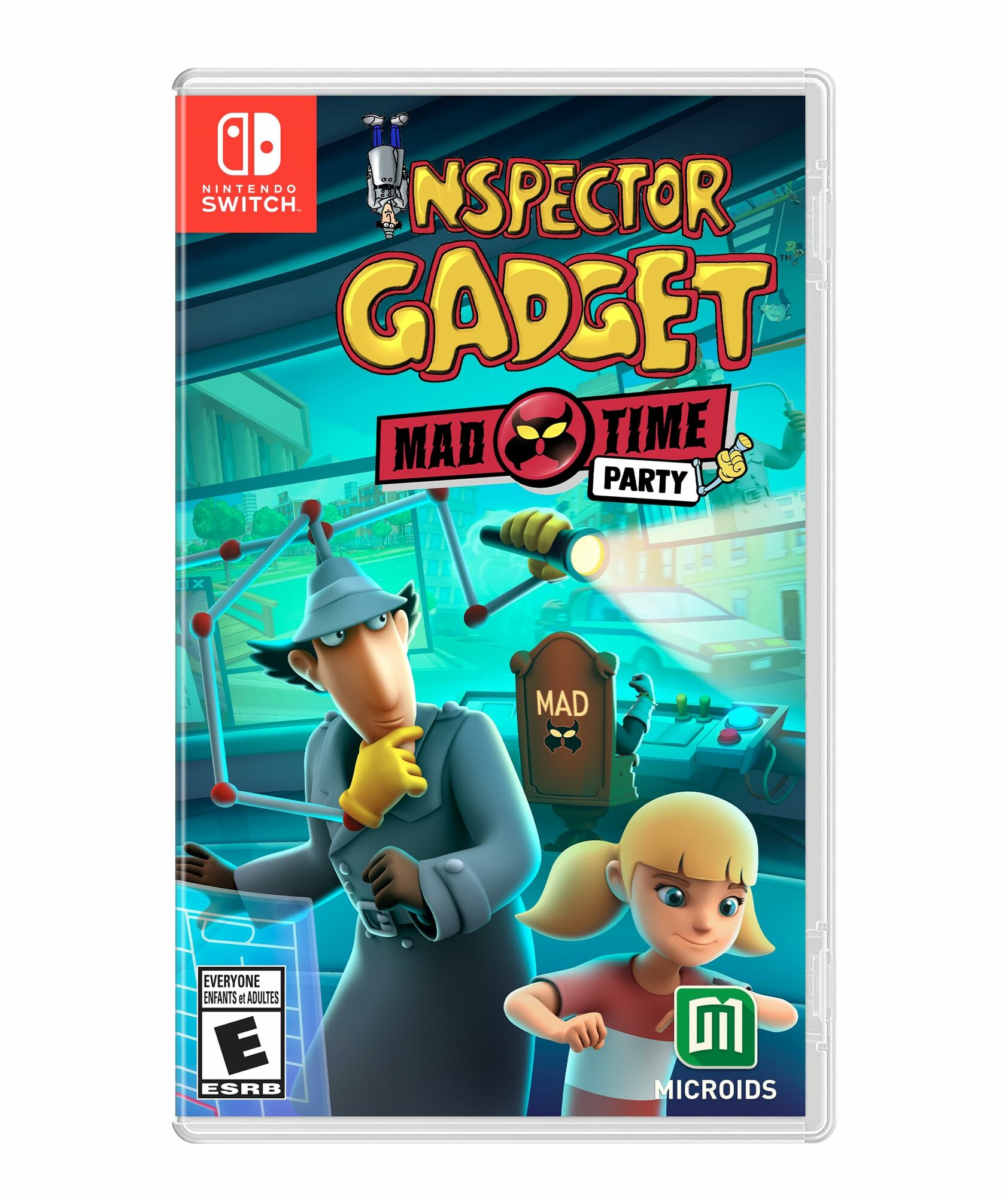 Inspector Gadget: Mad Time Party (русские субтитры) (Nintendo Switch)