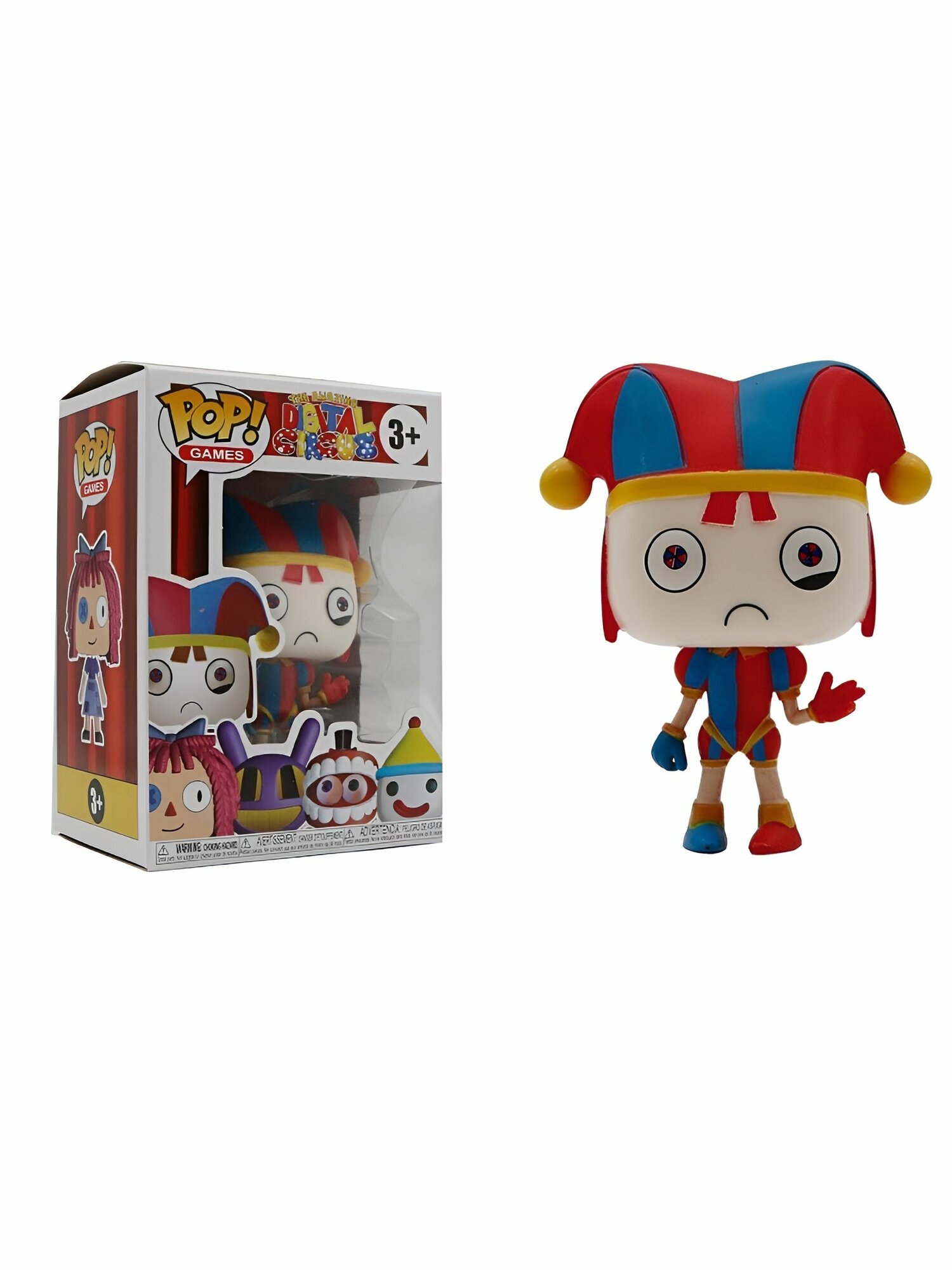 Коллекционная фигурка POP! GAMES "The Amazing Digital Circus" (Pomni) Удивительный цифровой цирк (Помни)