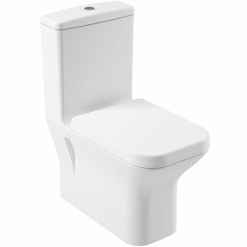 Унитаз-компакт Serel Nita NT12SL с бачком и сиденьем Микролифт