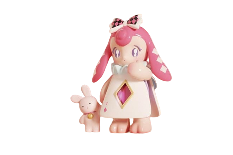 Фигурка-сюрприз унисекс FINDING UNICORN Farmer Bob All Star Card World Collection, Confirmed-Gemstone Bunny (Open)