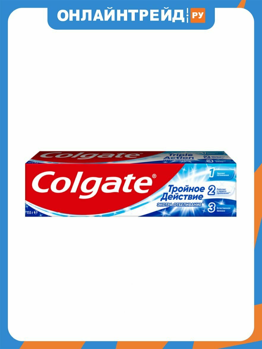 Зубная паста Colgate Тройное действие 100мл