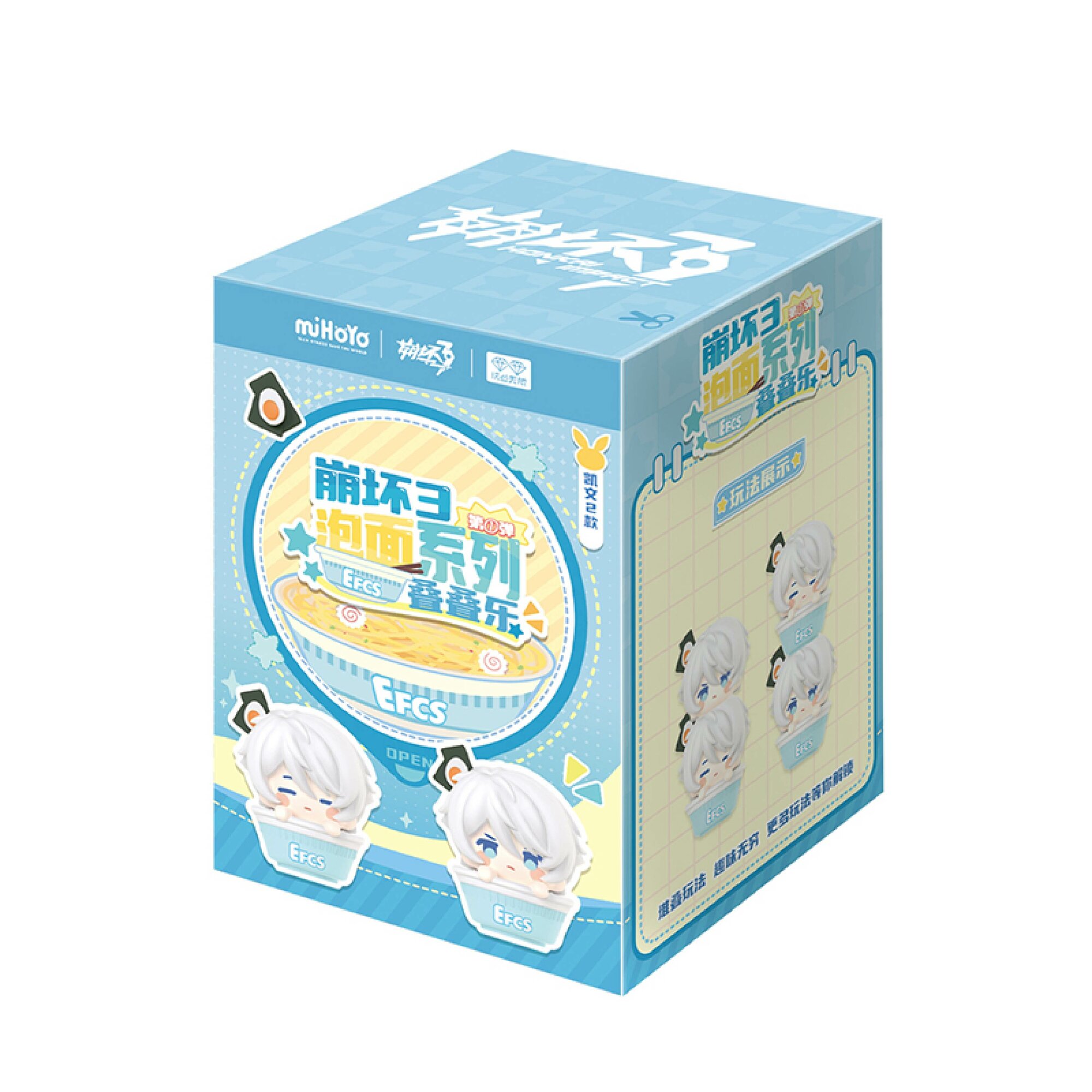 Набор Playpoint Unlimited x BENGHUAI3 Noodle Collection Jenga First Edition, Kai's Mystery Box Edition[2 Pack]