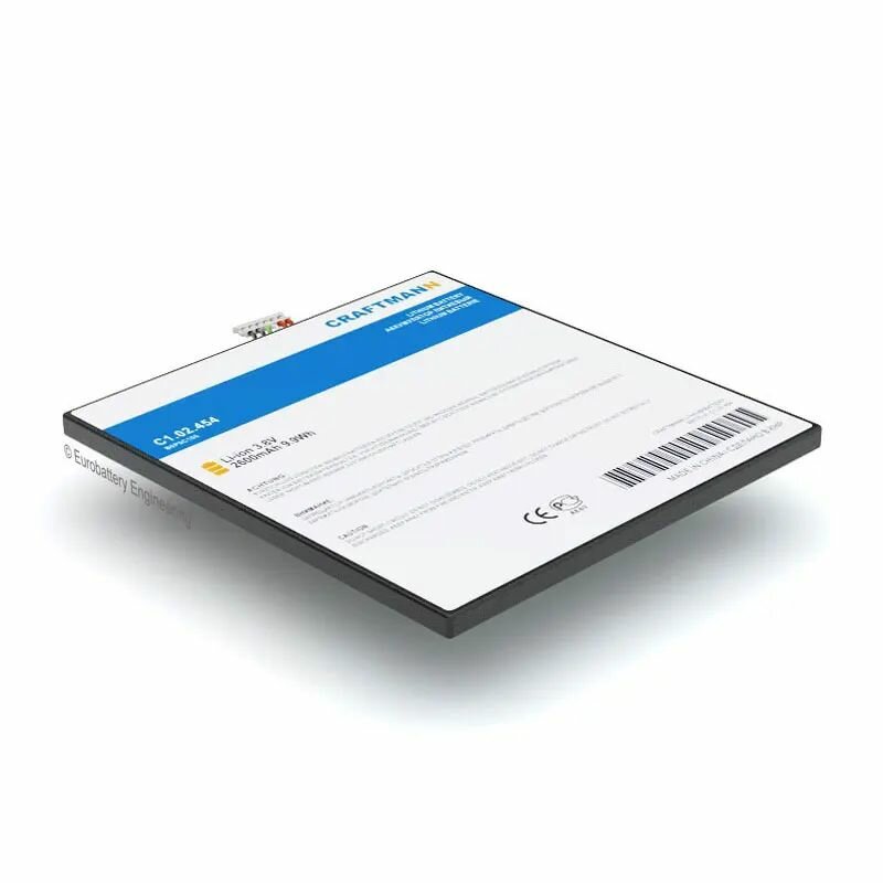 Аккумулятор Craftmann B0P9C100, для HTC Desire 816, Li-Ion, 2600mAh, черный