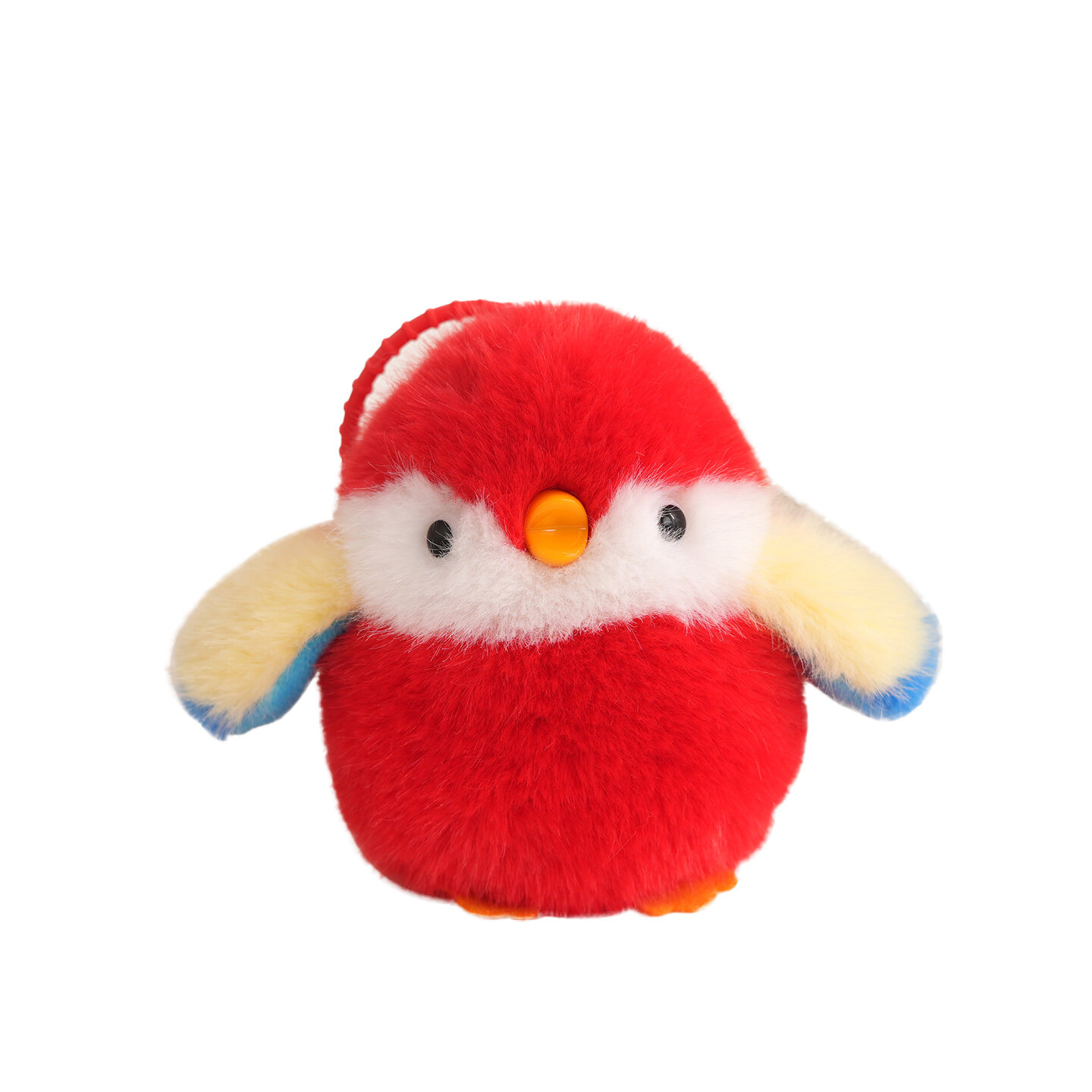 Плюшевая подвеска унисекс WOWOCHENG имитация звука маленькая птичка, 11CM EU, Red Kiss Small Bird Charm