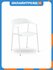 Стул Stool Group Eila пластик белый