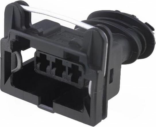 TE Connectivity 282191-1 Разъем: automotive, JPT, вилка, "мама", PIN: 3, на провод, черный, 1шт