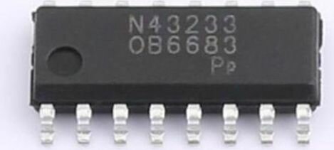 ON-BRIGHT ELECTRONICS OB6683CGPA преобразователь напряжения AC-DC, SOP-16, 1шт