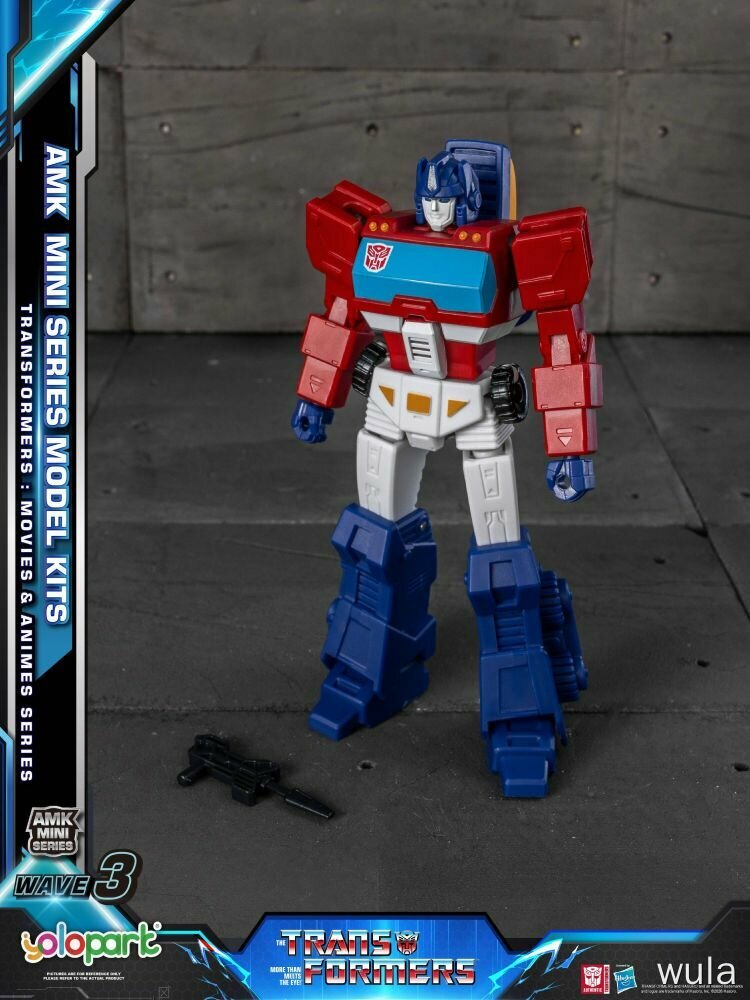 Трансформеры игрушки TRANSFORMERS G1 & MOVIE: AMK MINI Series WAVE3 IDW Orion Pax YOLOPARK коллекционный сборочный робот