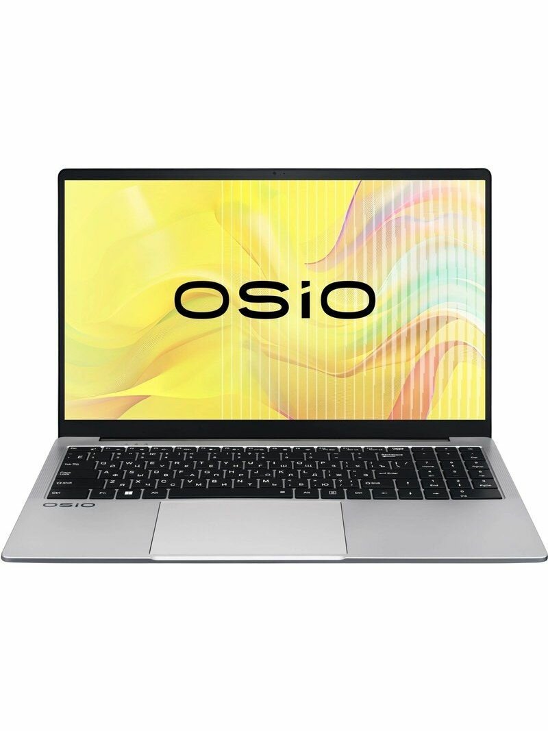 Ноутбук OSIO FocusLine F150i-024 15.6", 2023, IPS, Intel Core i5 1235U 1.3ГГц, 10-ядерный, 16ГБ DDR4, 1ТБ SSD, Intel Iris Xe graphics, Windows 11 Home, серый