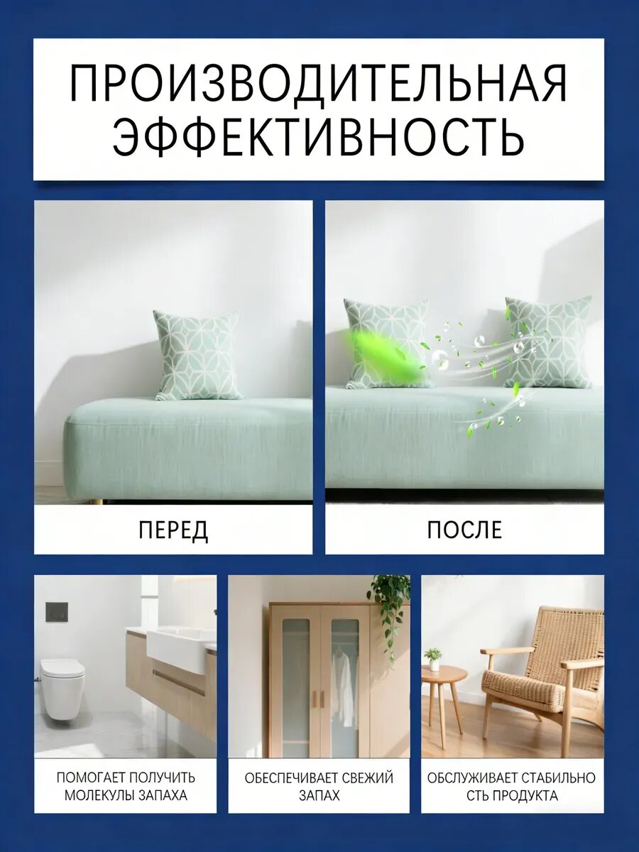 Освежитель воздуха для дома и авто: длительная адсорбция, устранение запахов и универсальное применение — фото 1