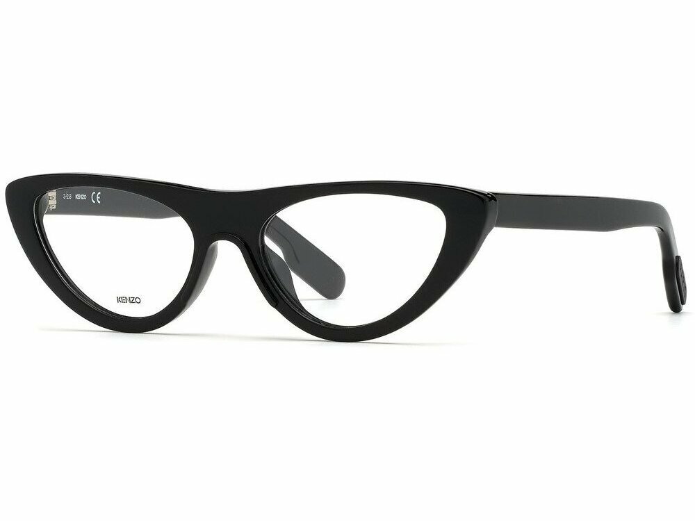 Оправа KENZO 50007I 001, тип оправы ободковая, материал оправы пластик, пол женские, форма оправы кошачий глаз