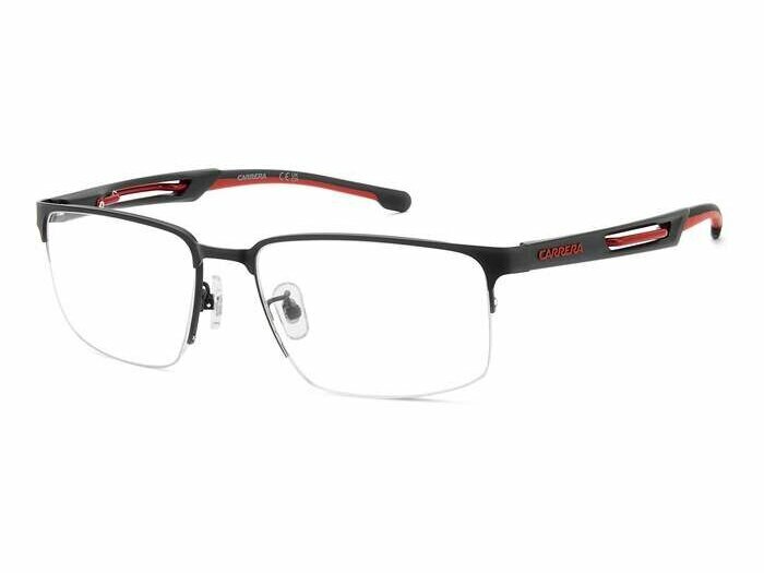 Оправа Carrera CARRERA 8932/G BLX, тип оправы полуободковая, материал оправы металл, пол мужские, форма оправы прямоугольная