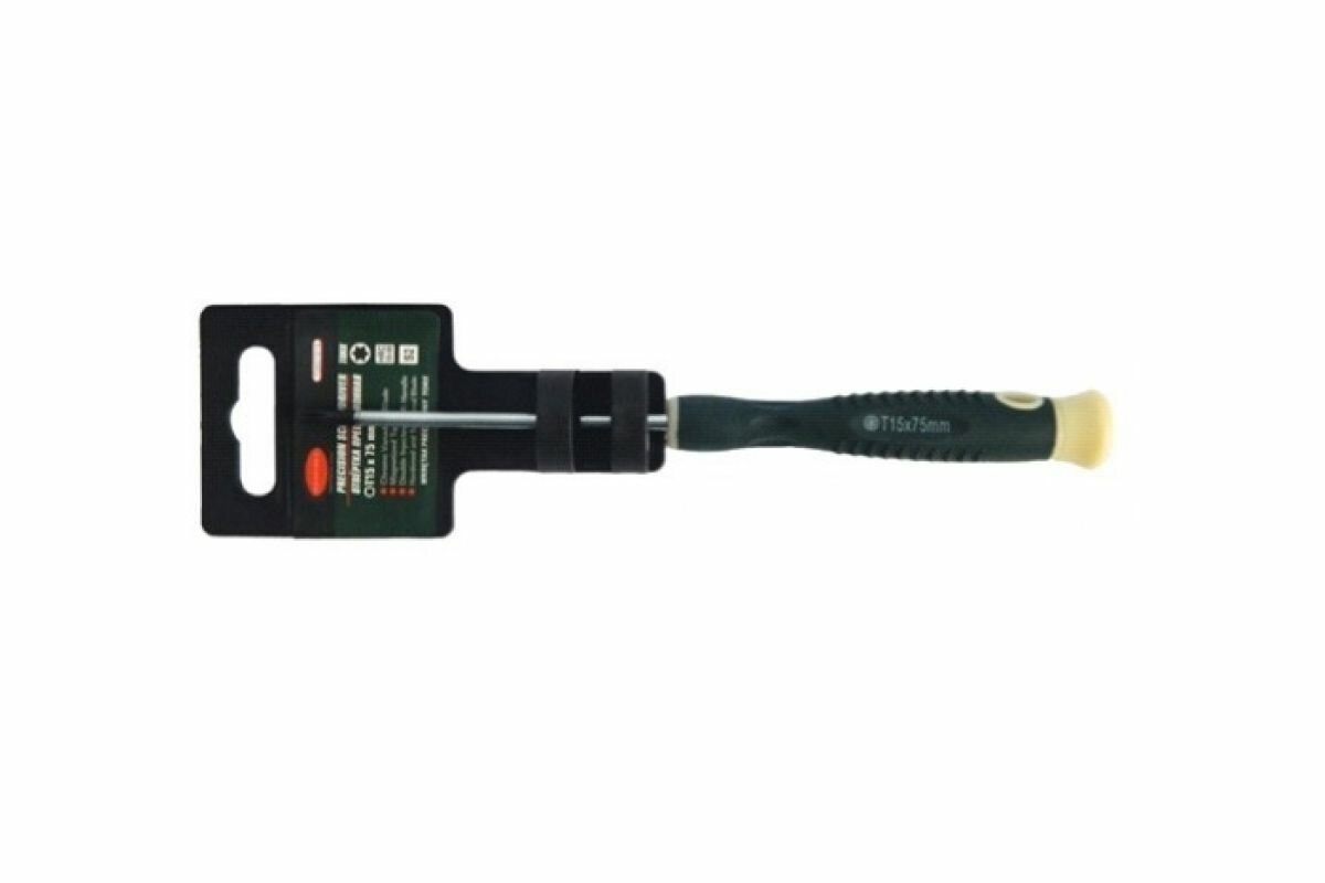 Отвертка RF-73607515 TORX ювелирная Т15х75мм ROCKFORCE