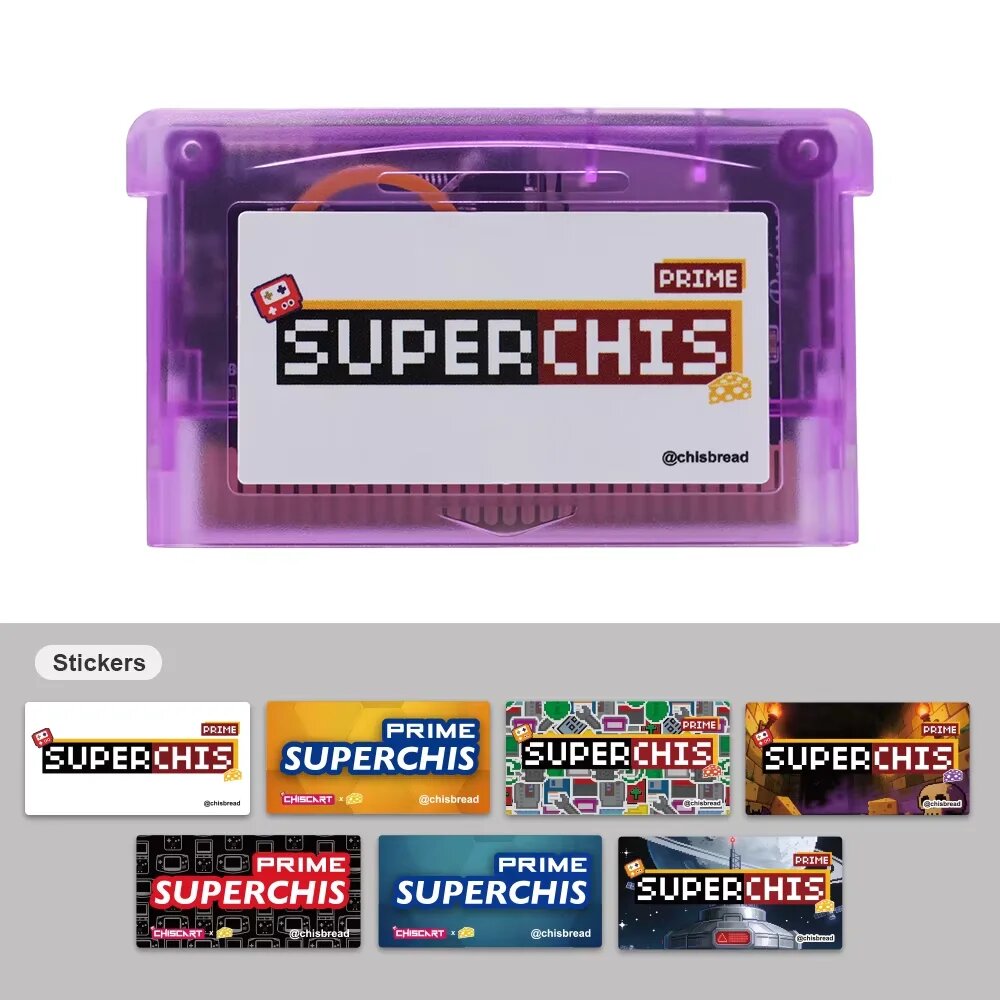 CHISCART SuperChis Prime GBA Картридер PUPCB TRN PUR
