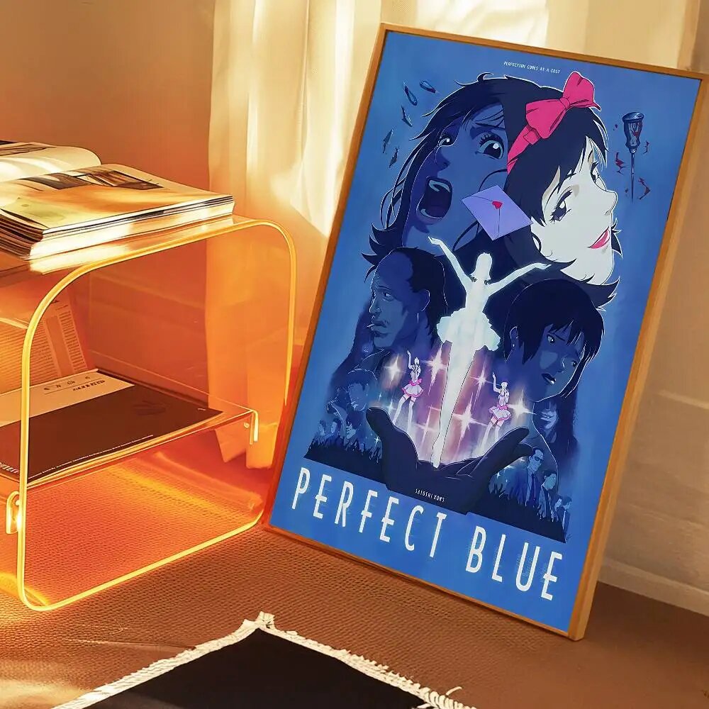 Постер "Perfect Blue" синий 10x15см, HEI-3