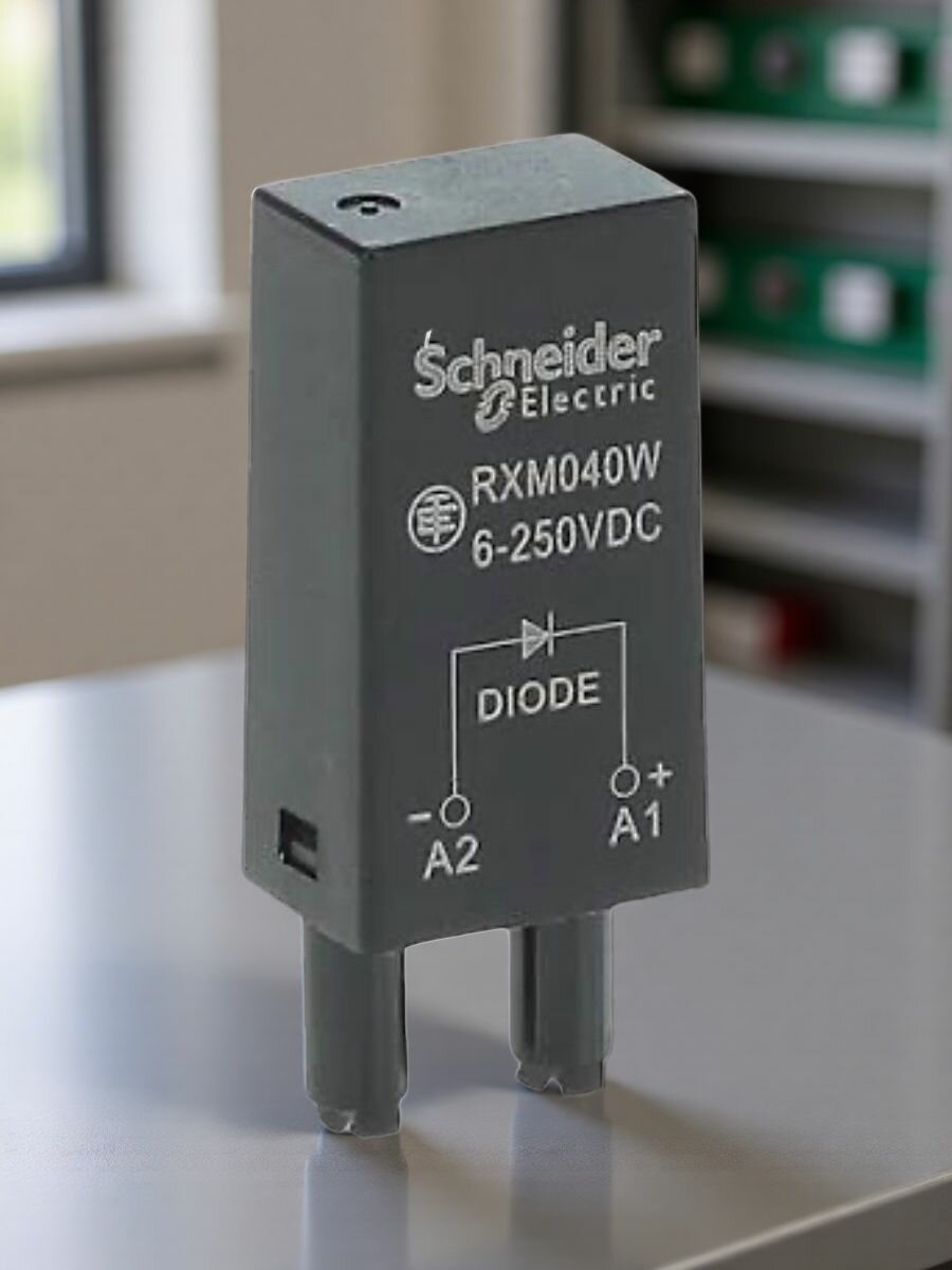 RXM040W диодный модуль 6-250в Zelio Schneider Electric