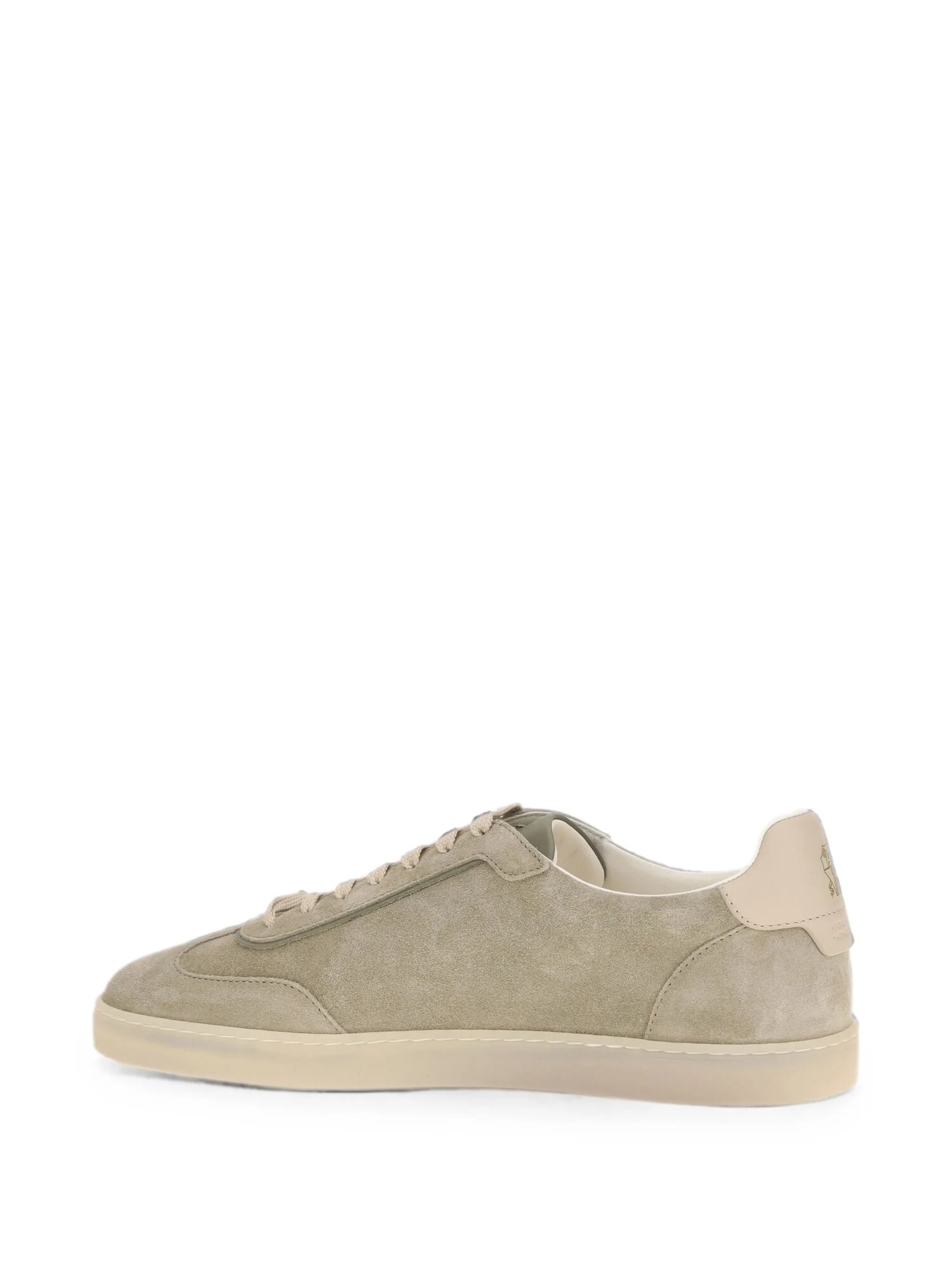 Кроссовки BRUNELLO CUCINELLI Lace-up suede sneakers, размер 45 — фото 1